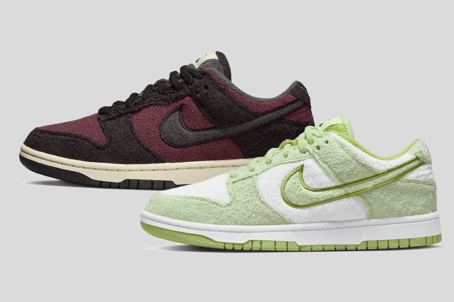 Offizielle Bilder des Nike Dunk Low 'Fleece' Packs - Sneakerjagers