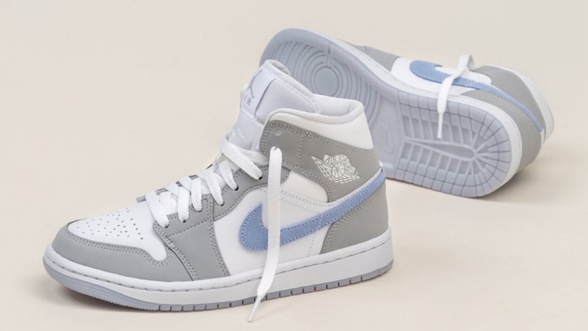 The Jordan 1 Mid 'Wolf Grey' in the Spotlight - Sneakerjagers
