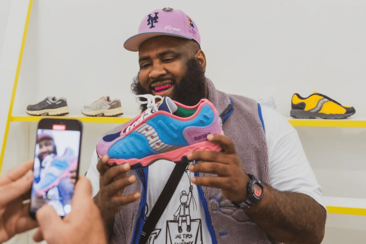 Jae Tips reveals next Saucony collab - Sneakerjagers