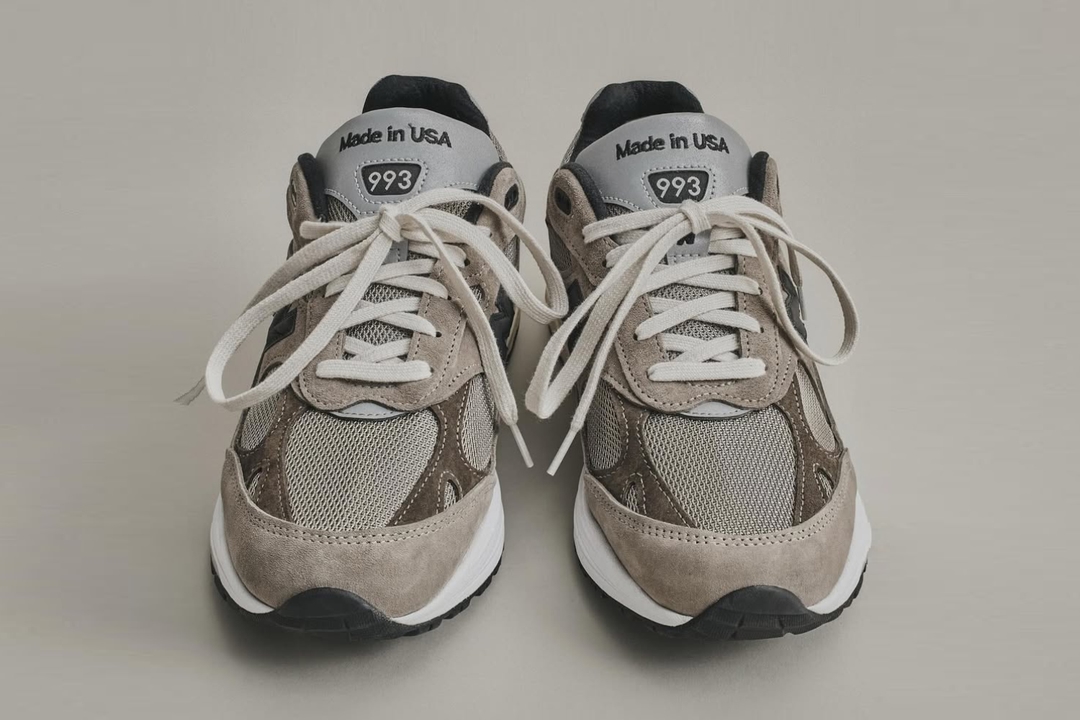 The JJJJound x New Balance 993 'Mushroom/White' is on its way ...
