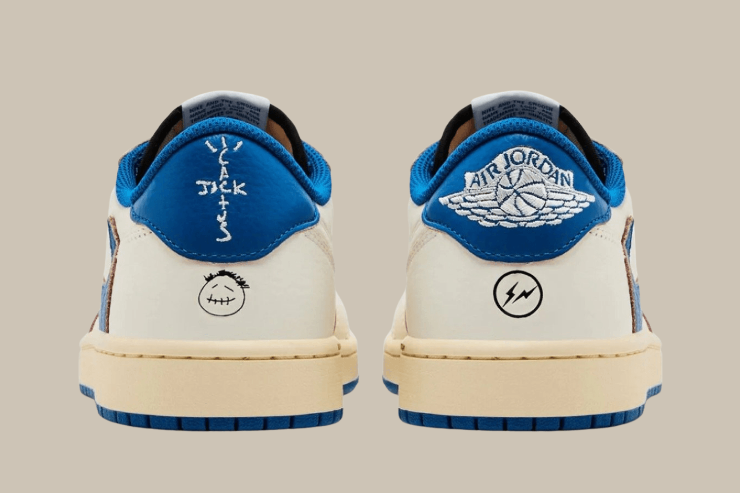 Official Images of the Travis Scott x Fragment Design x Air Jordan 1 ...