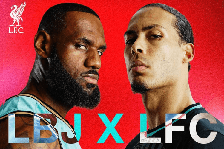 De nieuwe Liverpool FC x LeBron collectie is nu te verkrijgen ...