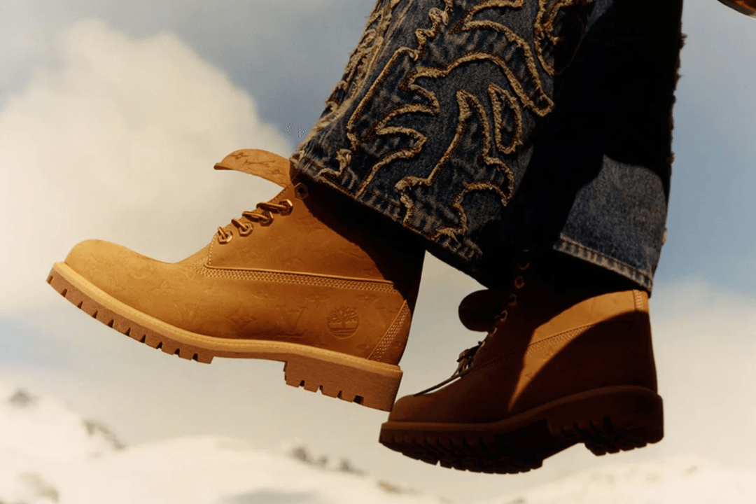 De Louis Vuitton x Timberland FW24 collab heeft een releasedatum ...