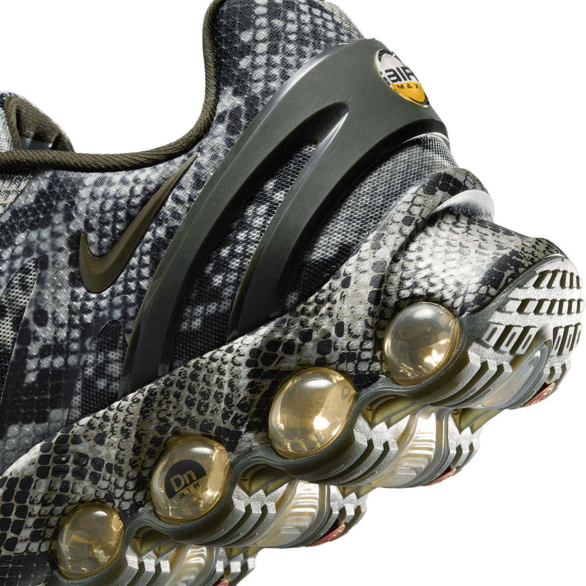 The new Nike Air Max Dn8 uses snake print from head to toe - Sneakerjagers